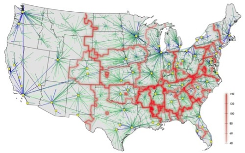 Visualizing the Flow of Money in the US
