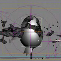 Making of a Bullet Hitting an Egg in 3DS-Max