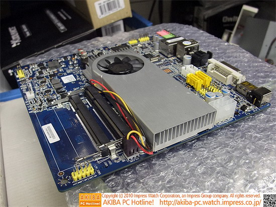 Giada’s new ION-powered super-thin motherboard