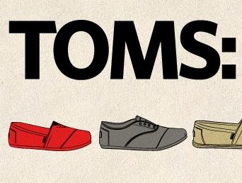 Infographic: Tom’s Shoes, Giving Back One-For-One